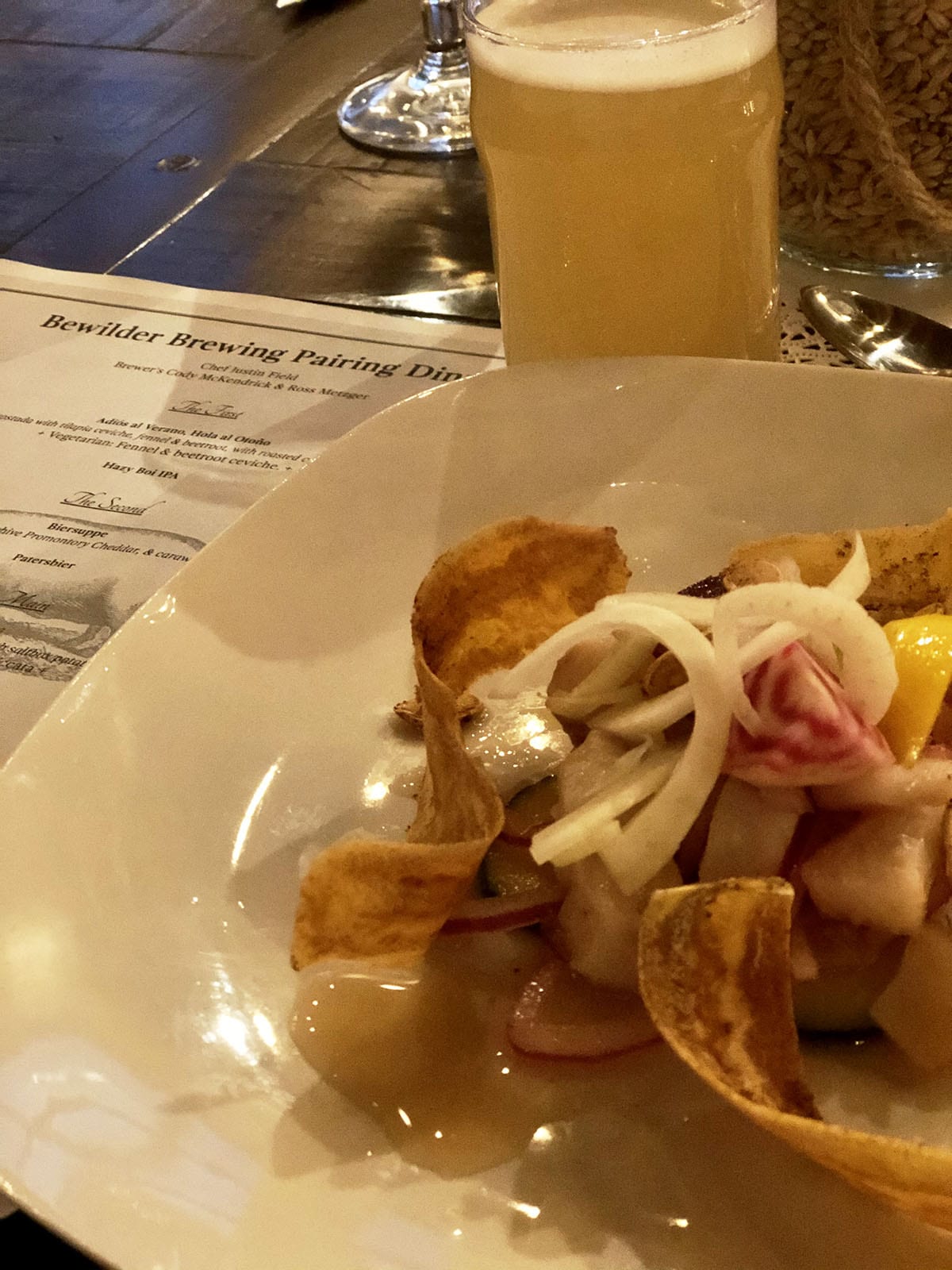 Bewilder's Beer Pairing Dinner a Treat for the Tastebuds - Utah Beer News